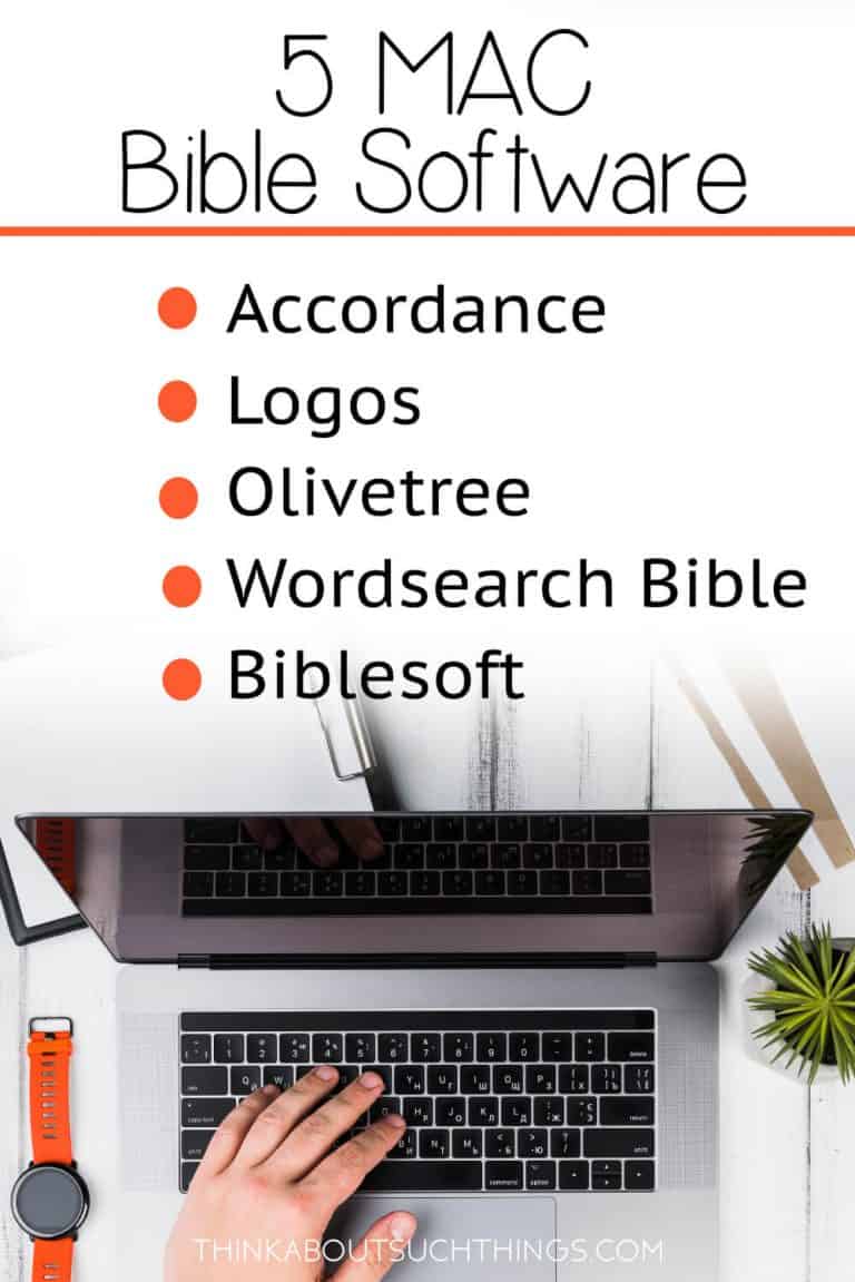 7 Bible Study Software For PC And MAC
