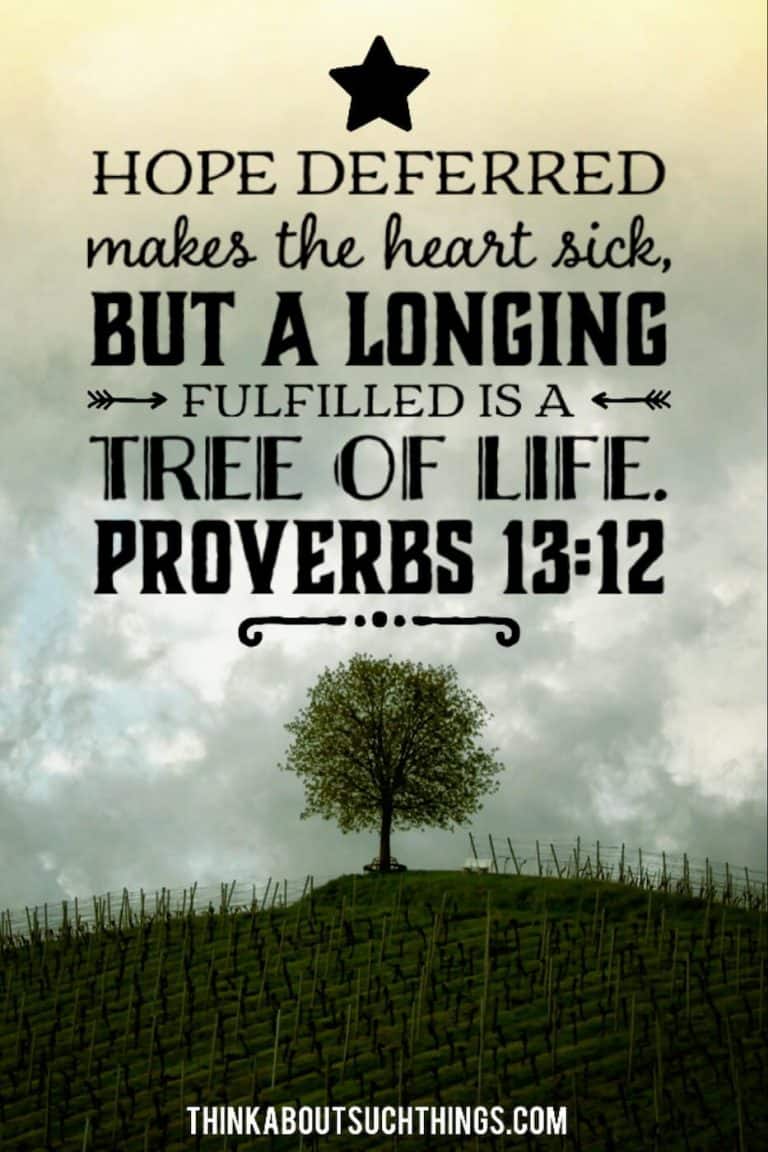 Hope Raising Scriptures To Lift Up Your Day - Think About Such Things