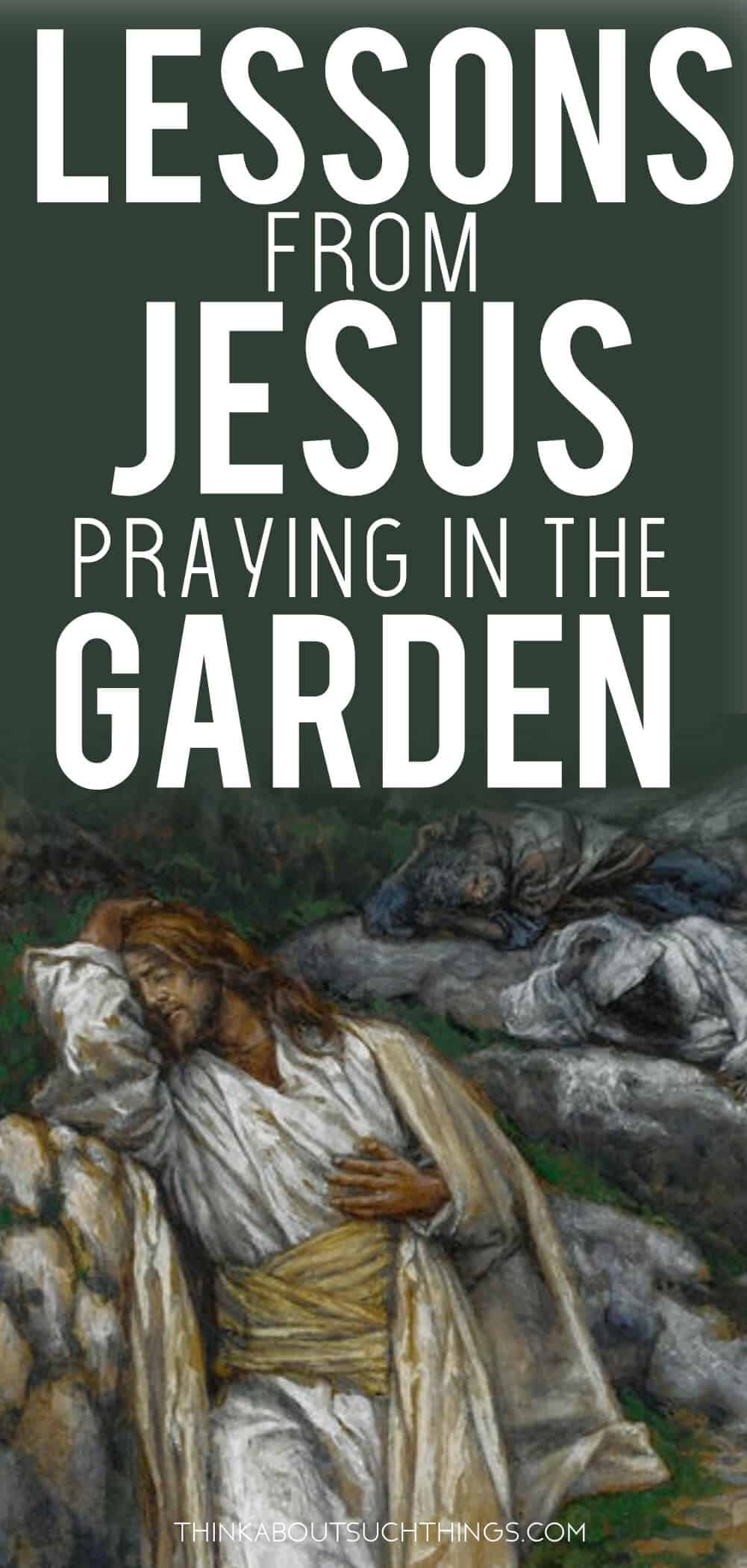 Powerful Lessons From The Agony In The Garden | Think About Such Things