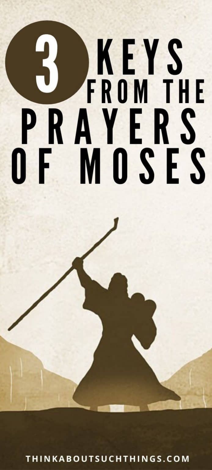The Prayers Of Moses: 3 Key From Moses' Prayer Life | Think About Such ...