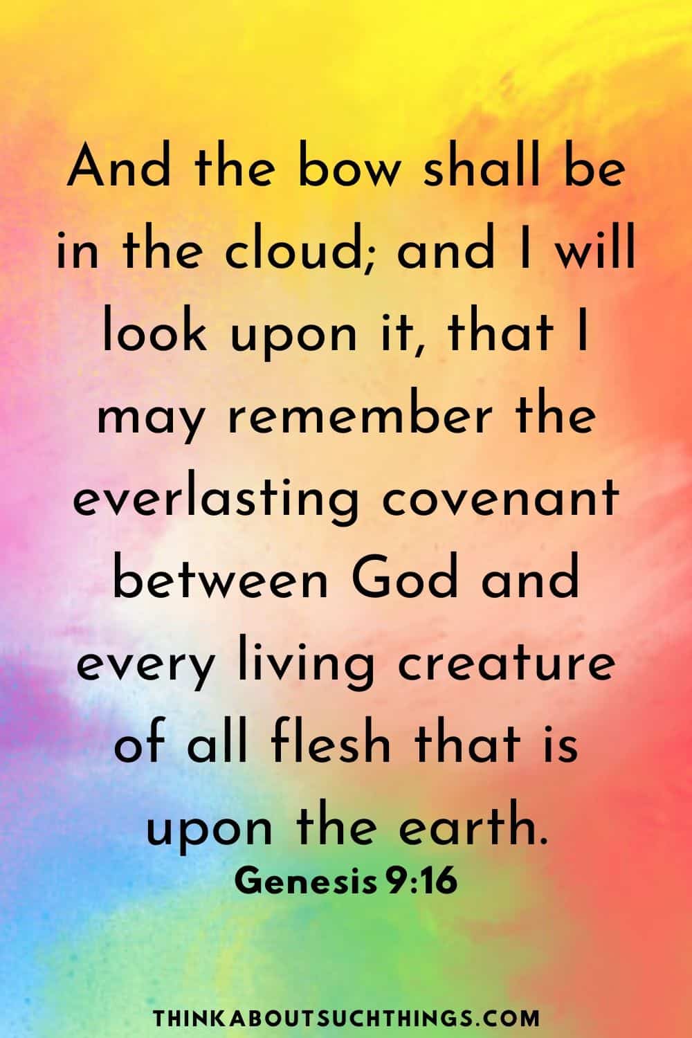 Beautiful Bible Verses About Rainbows | Think About Such Things
