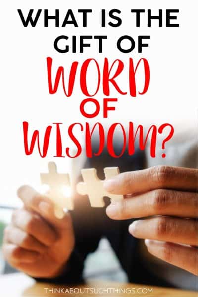 The Powerful Gift Of Word Of Wisdom | Think About Such Things