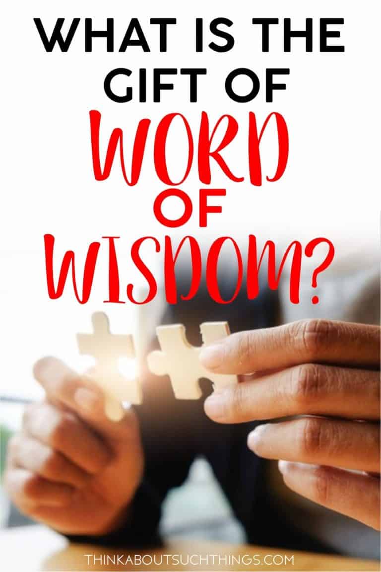 The Powerful Gift Of Word Of Wisdom | Think About Such Things