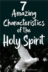 7 Incredible Characteristics Of The Holy Spirit | Think About Such Things