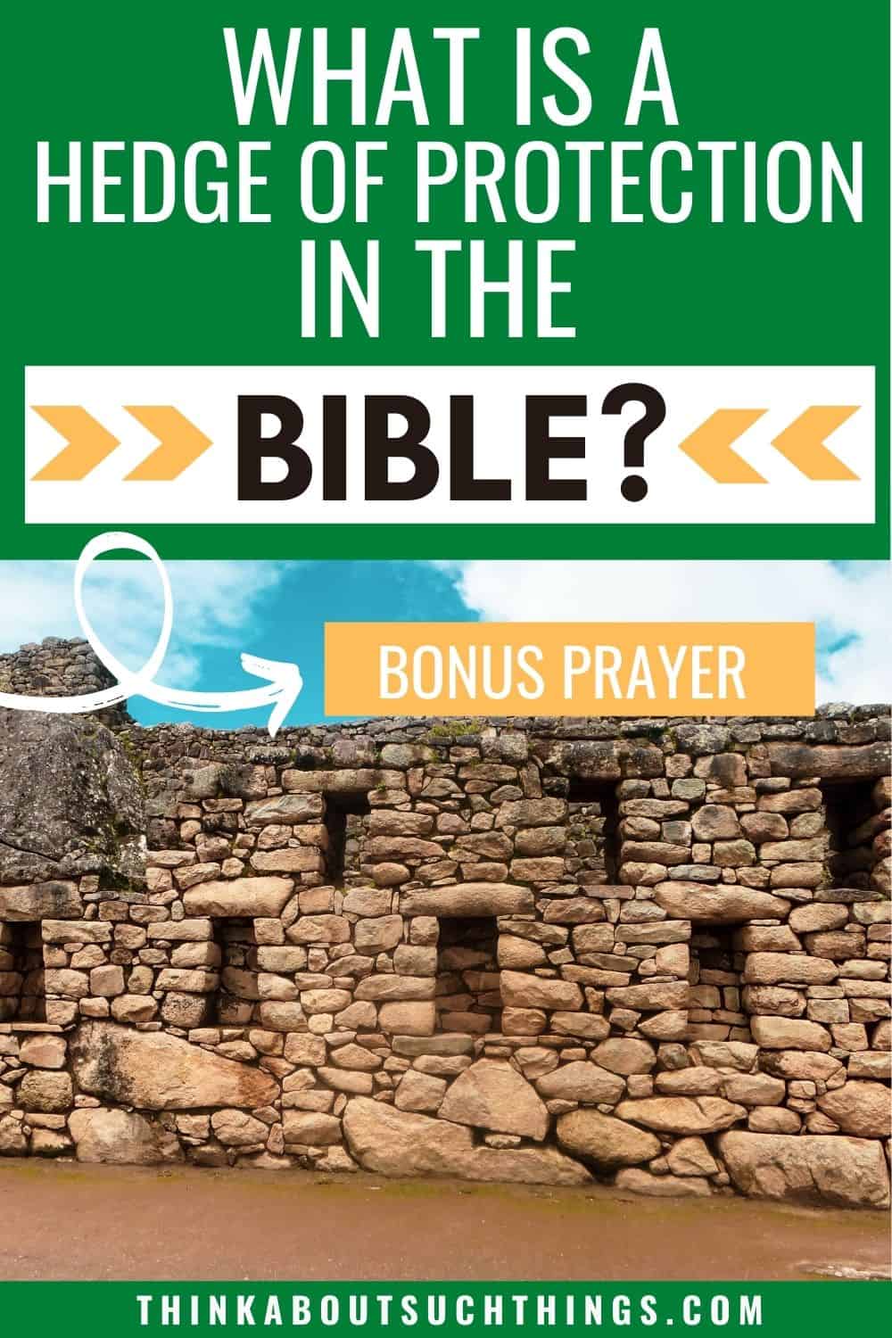 The Hedge Of Protection: What It Is And How To Pray For One | Think ...