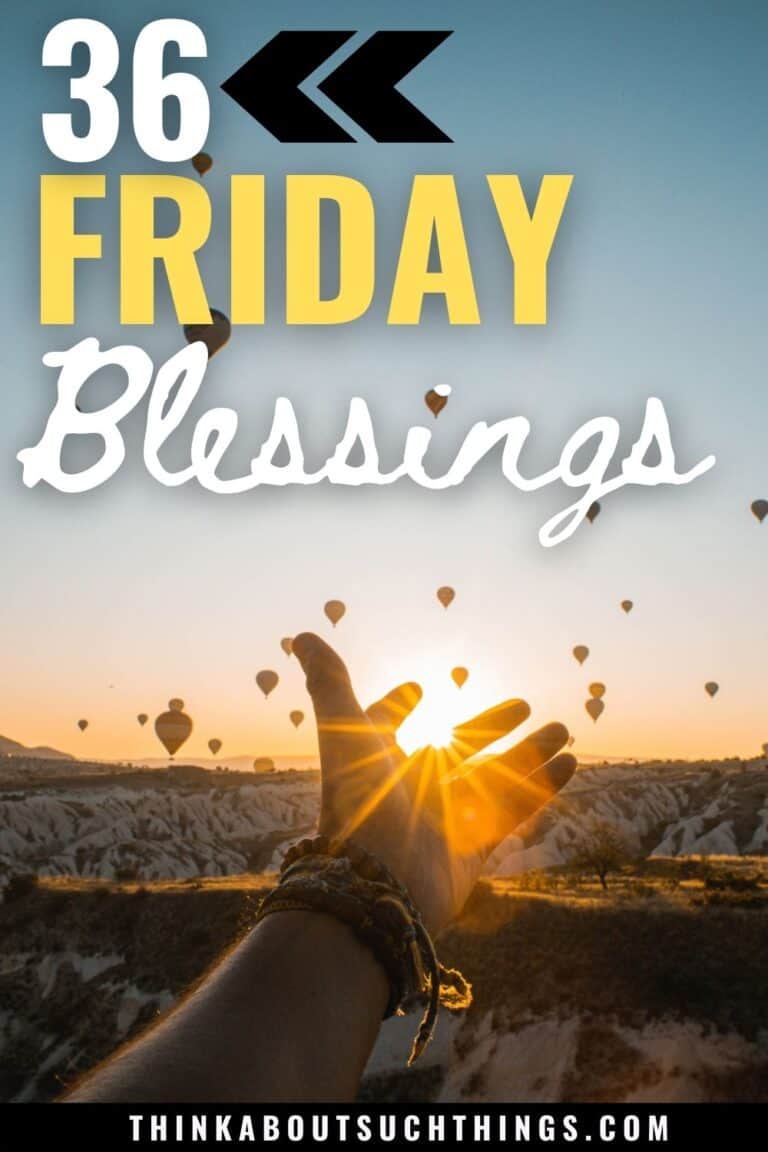 36 Friday Blessings: Beautiful Blessings To Share And Pray [With Images ...