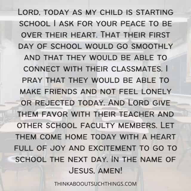 Prayer For Children In School: 9 Powerful Prayers You Can Pray | Think ...