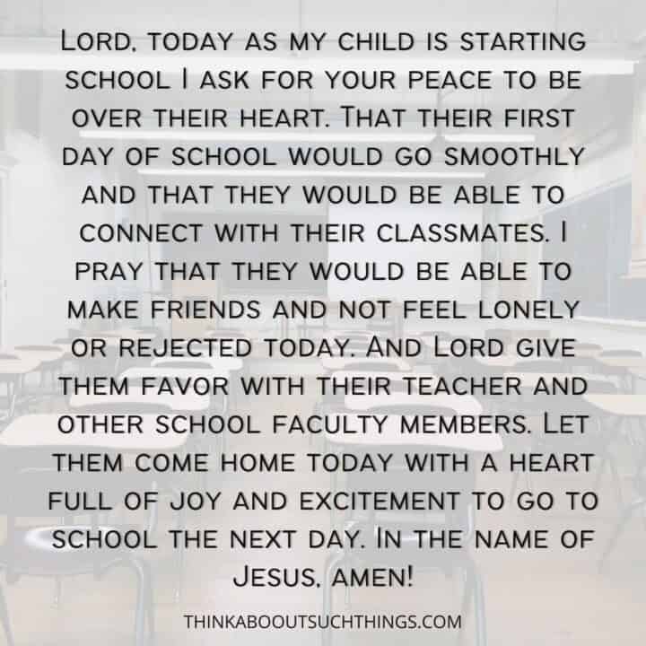 Prayer For Children In School: 9 Powerful Prayers You Can Pray | Think ...