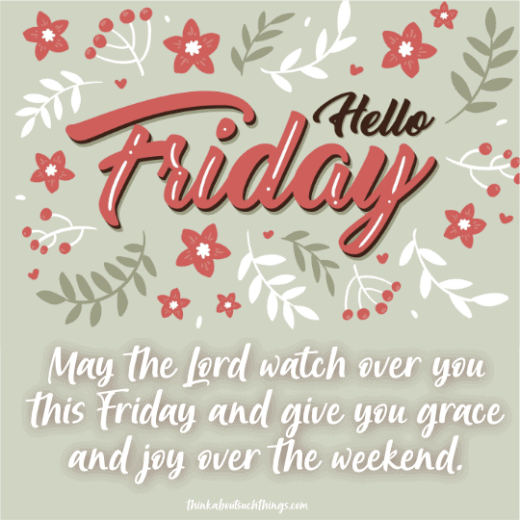 36 Friday Blessings: Beautiful Blessings To Share And Pray [With Images ...
