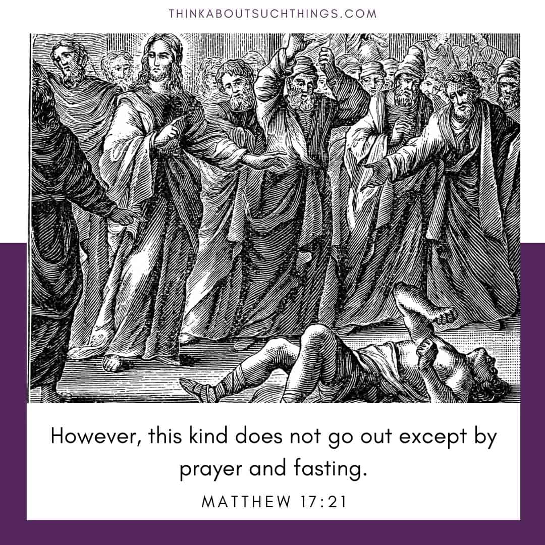 19 Powerful Bible Verses About Fasting | Think About Such Things