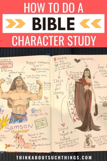 Bible Character Study 101 (How-To Guide) | Think About Such Things