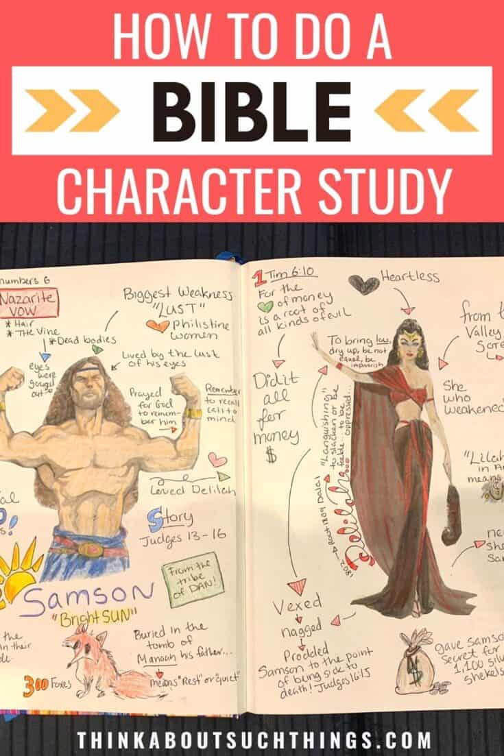 Bible Character Study 101 (How-To Guide) | Think About Such Things