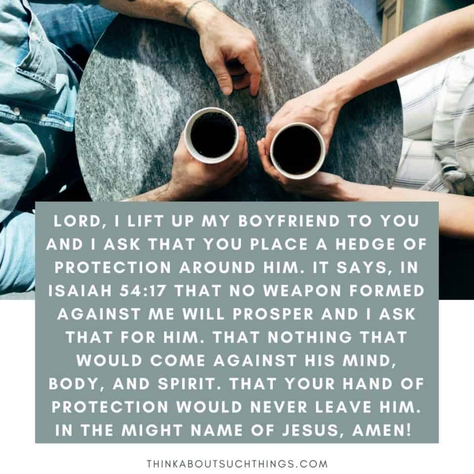 14 Powerful Prayers For Boyfriend That Will Strengthen Him | Think ...