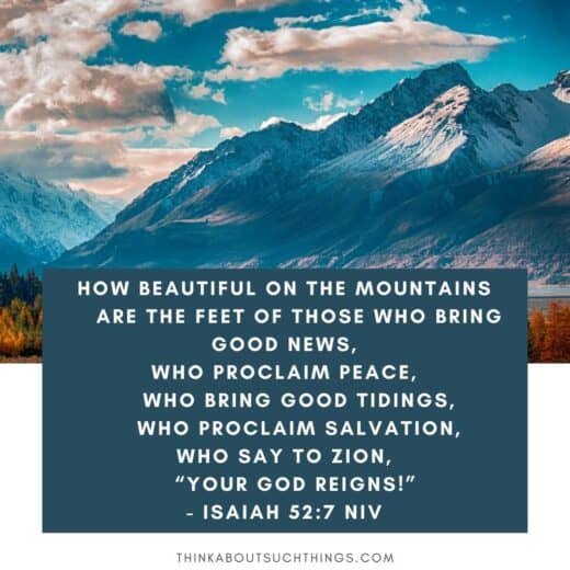 27 Powerful Bible Verses About Mountains | Think About Such Things