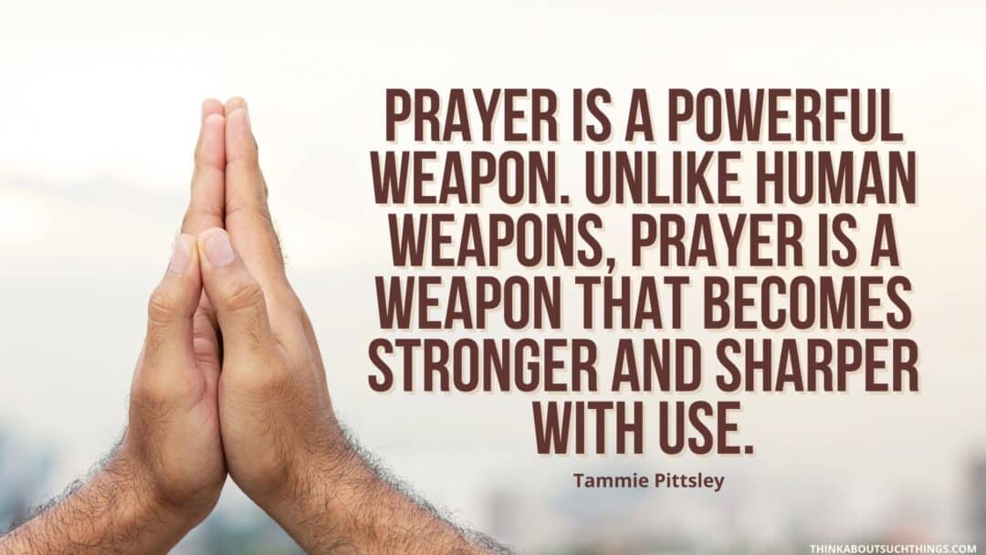 How To Develop A Prayer Strategy | Think About Such Things