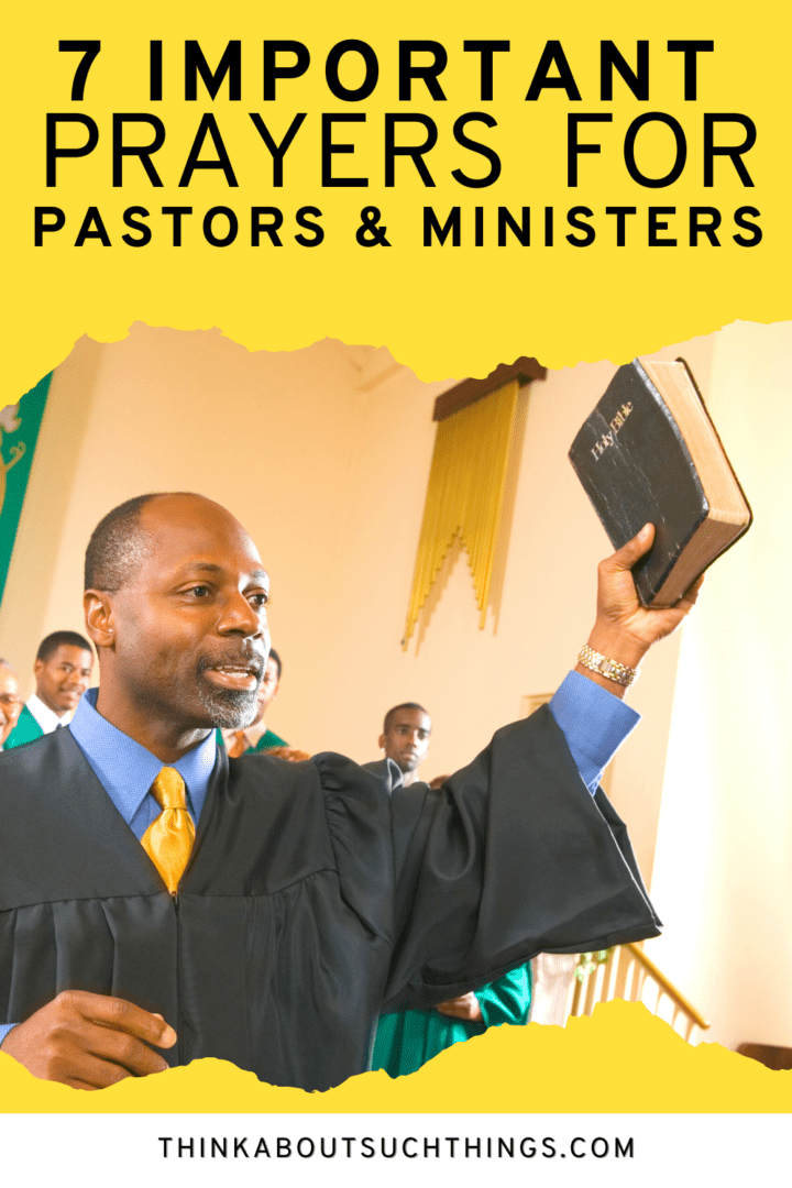 7 Important Prayers For Pastors With Prayer Points | Think About Such ...
