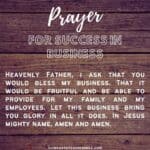 7 Mighty Prayers For Success In Business | Think About Such Things