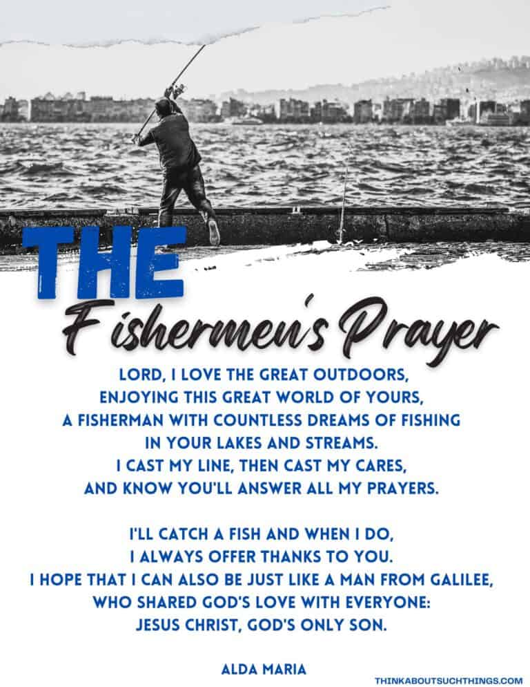The Fisherman’s Prayer, Breton, And Other Fishing Prayers | Think About ...