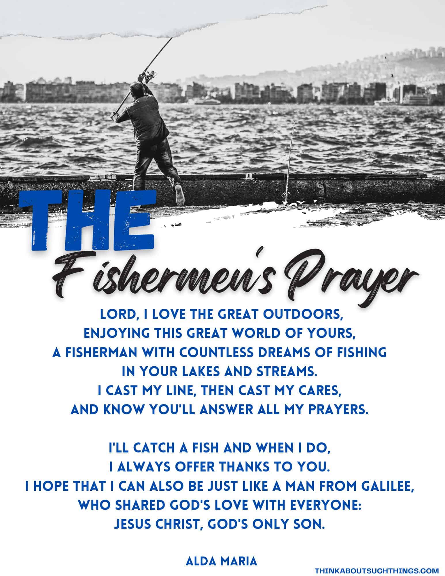The Fisherman’s Prayer, Breton, And Other Fishing Prayers | Think About ...