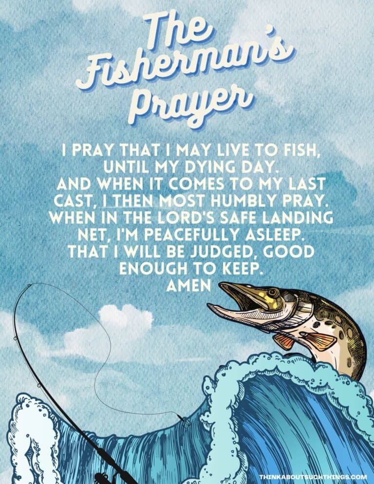 The Fisherman’s Prayer, Breton, And Other Fishing Prayers | Think About ...