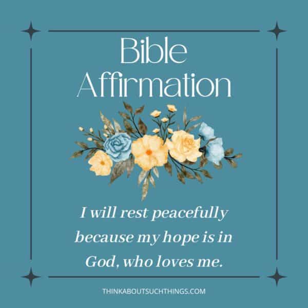 POWERFUL Biblical Affirmations For Women | Think About Such Things