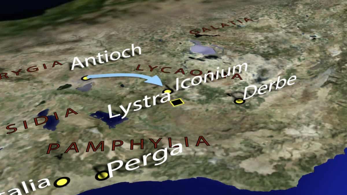 Paul’s First Missionary Journey: Key Points, Maps, And Lessons | Think ...