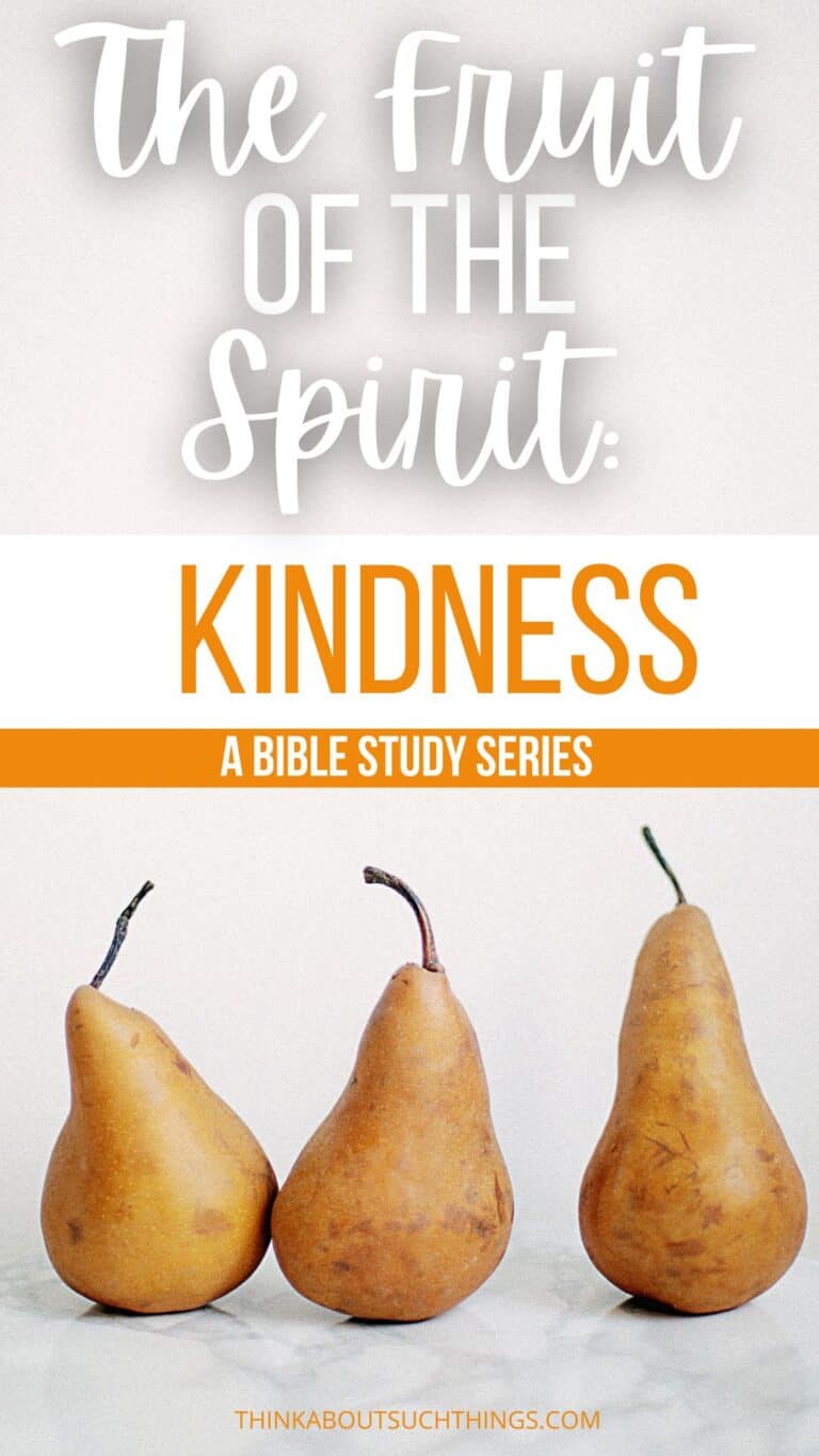 A Powerful Look At The Fruit Of The Spirit: Kindness | Think About Such ...