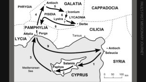 Paul’s First Missionary Journey: Key Points, Maps, And Lessons | Think ...