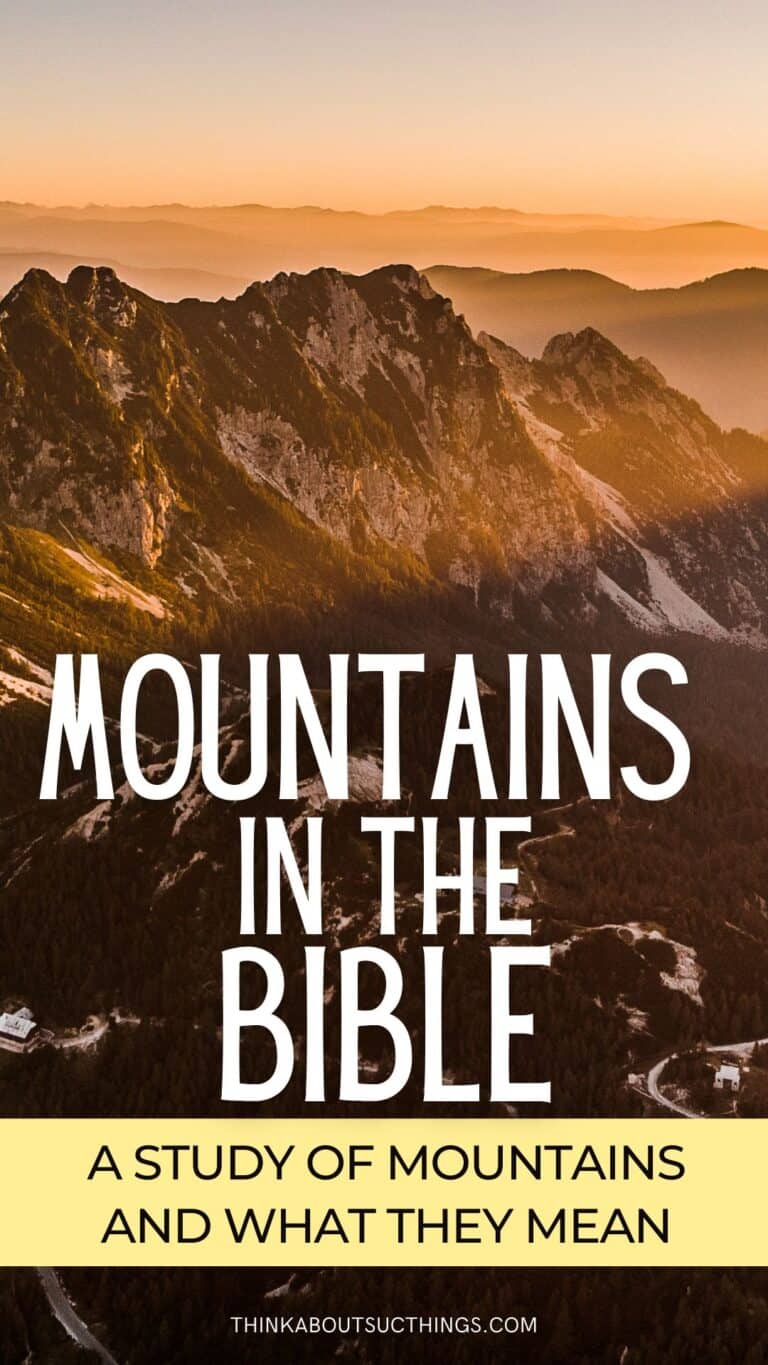 Mountains In The Bible: Symbolism And Significance | Think About Such ...