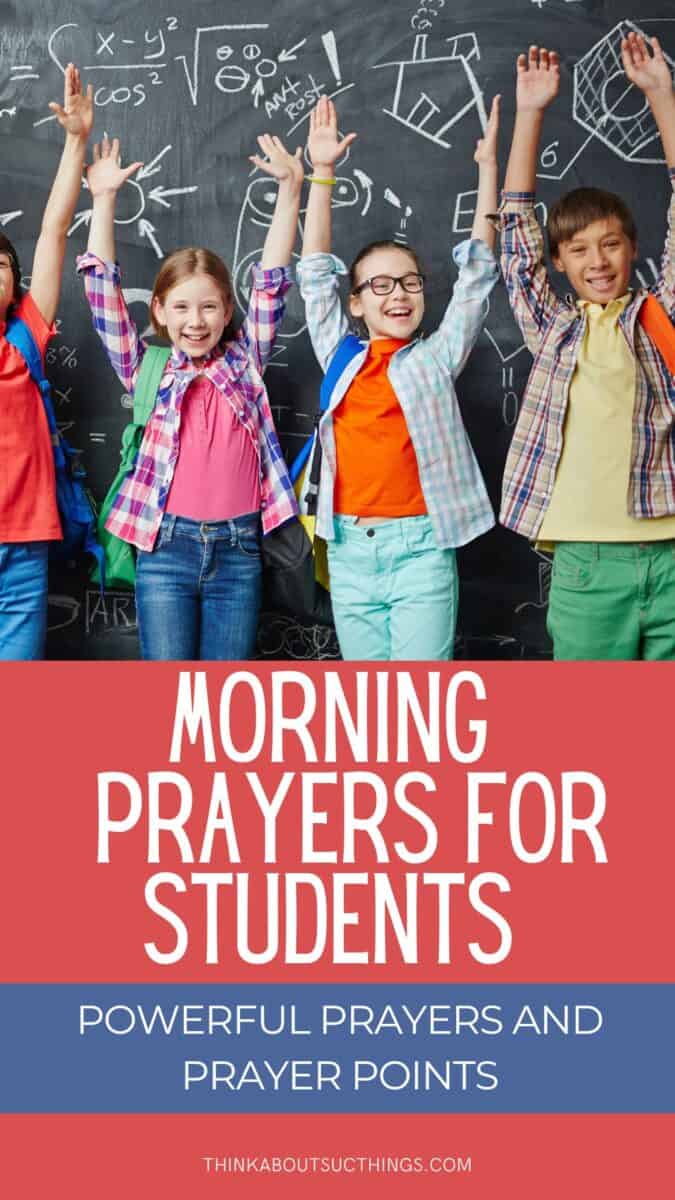 Rise And Shine: Powerful Morning Prayers For Students | Think About ...
