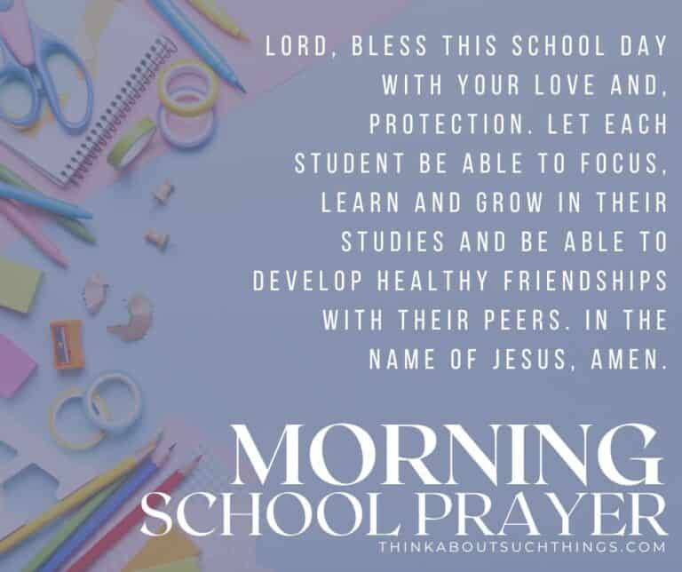 Rise And Shine: Powerful Morning Prayers For Students | Think About ...