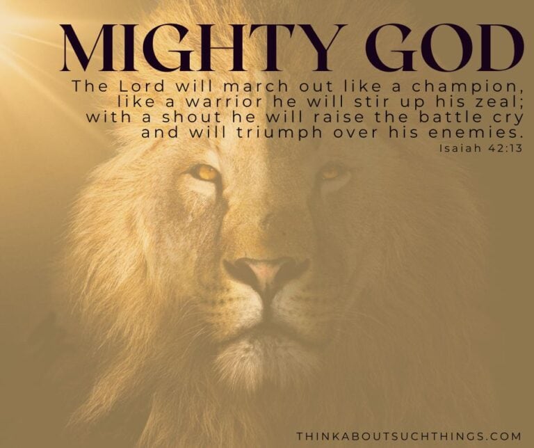 Jehovah Gibbor / El Gibbor: Mighty God {Meaning & Lessons} | Think ...