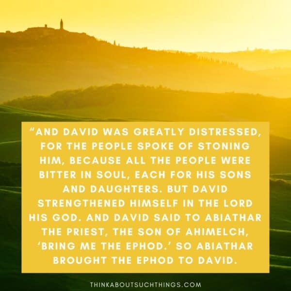 How David Encouraged Himself In The Lord And How You Can Too! | Think ...
