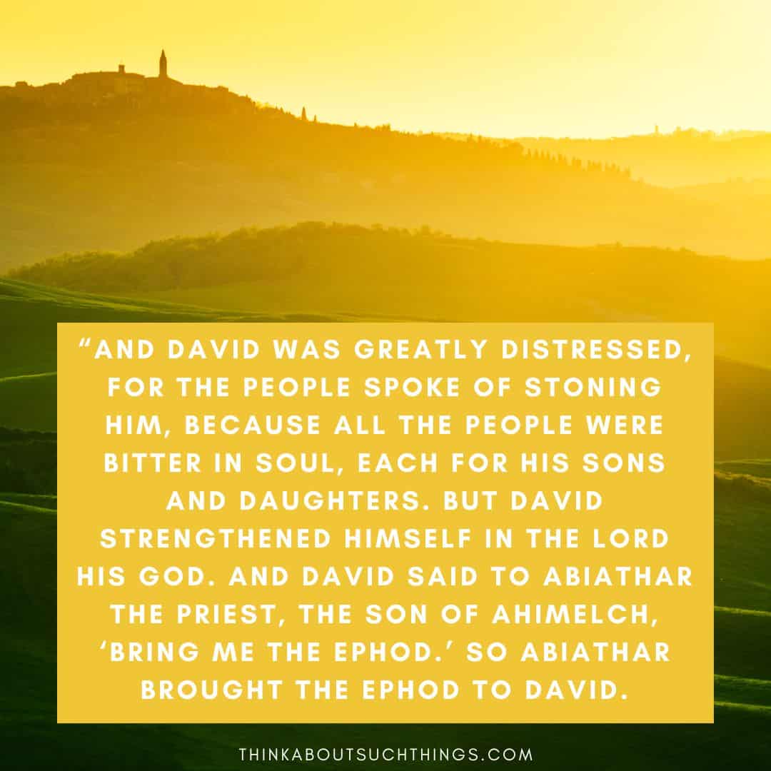 How David Encouraged Himself In The Lord And How You Can Too! | Think ...