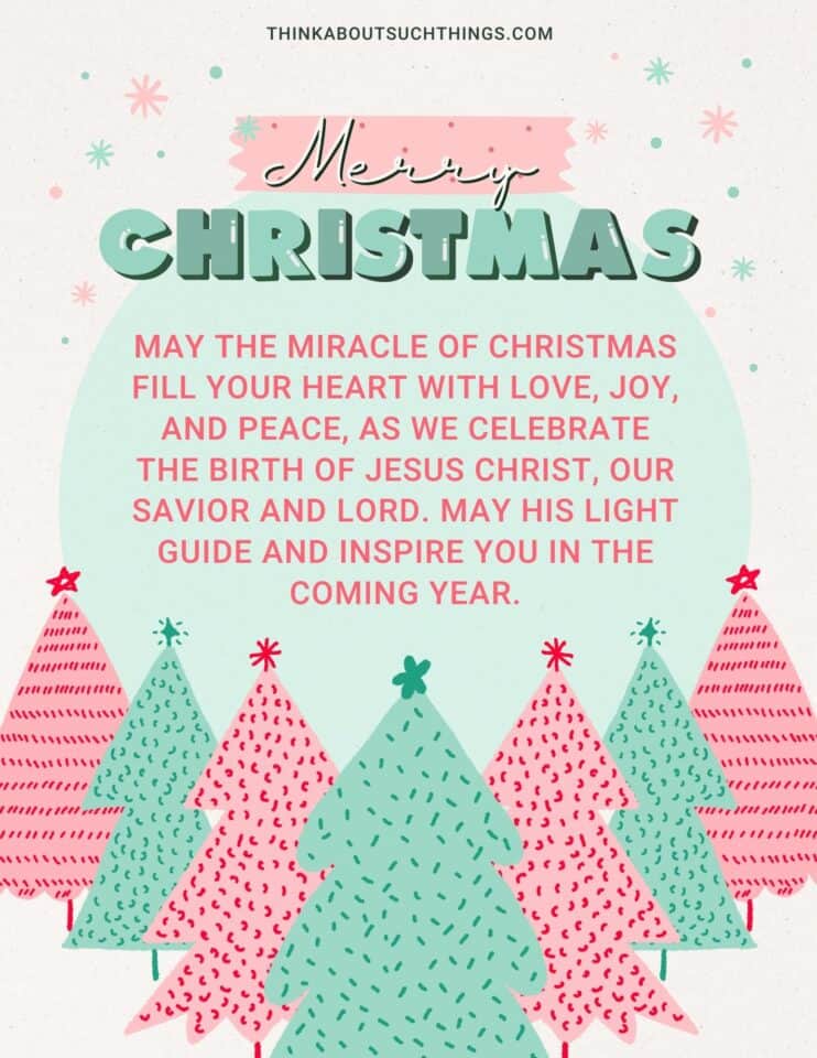 33 FREE Merry Christmas Religious Images To Share | Think About Such Things