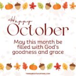 25 Great October Blessings To Share This Fall | Think About Such Things