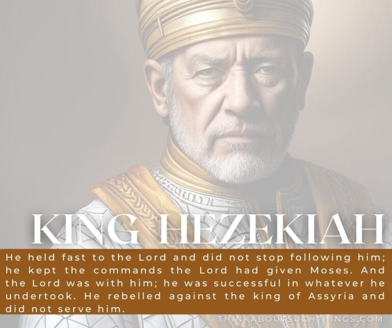 Hezekiah In The Bible: The King Who Saved His People And Changed ...