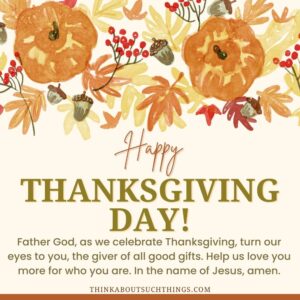 27 Short Thanksgiving Prayers To Share With Loved Ones (Plus Images ...