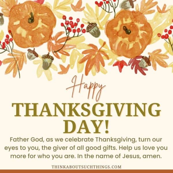 27 Short Thanksgiving Prayers To Share With Loved Ones (Plus Images ...