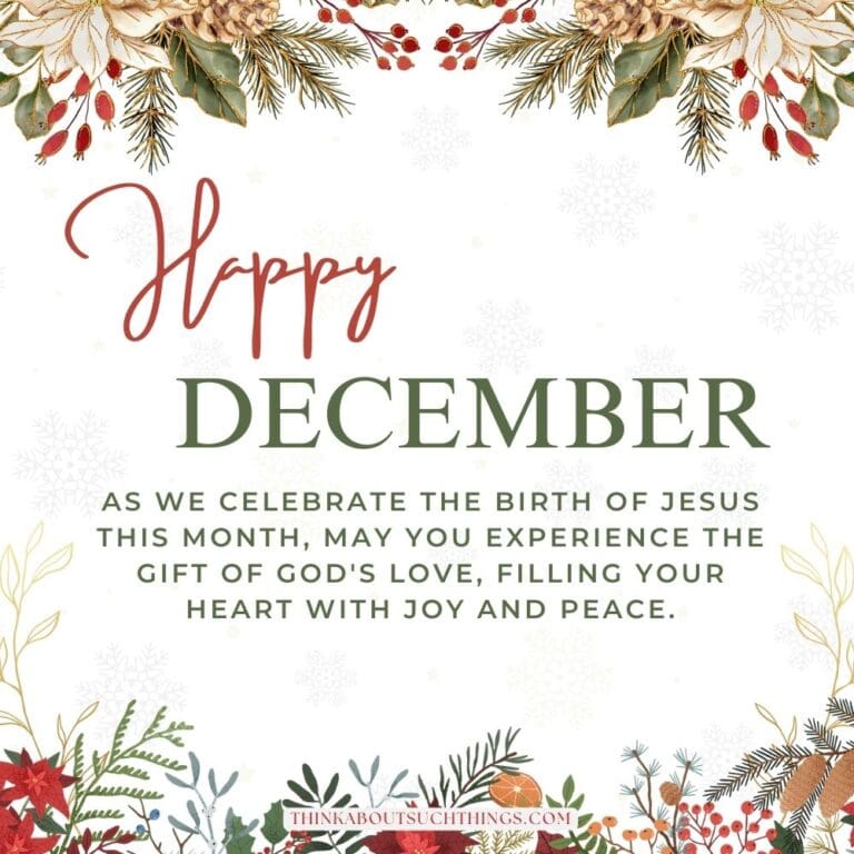 34 Beautiful December Blessings To Share During The Holidays | Think ...