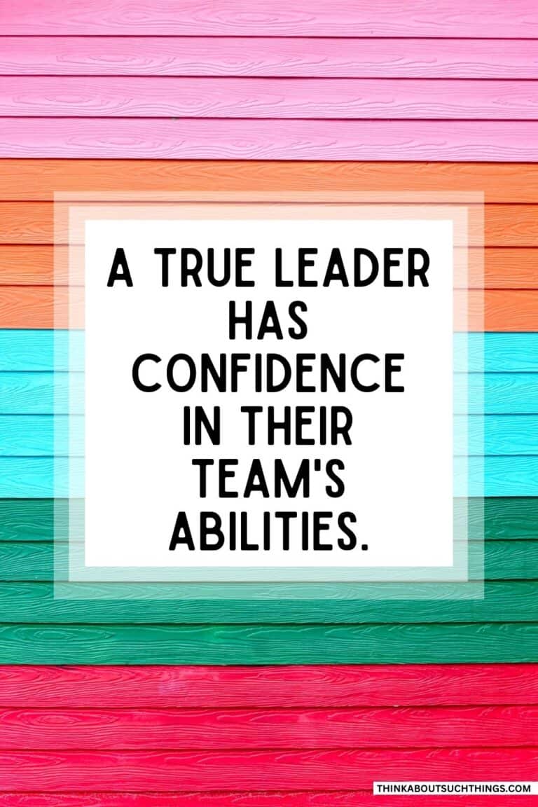Lead With Confidence: 50 Short Inspirational Quotes For Leaders | Think ...