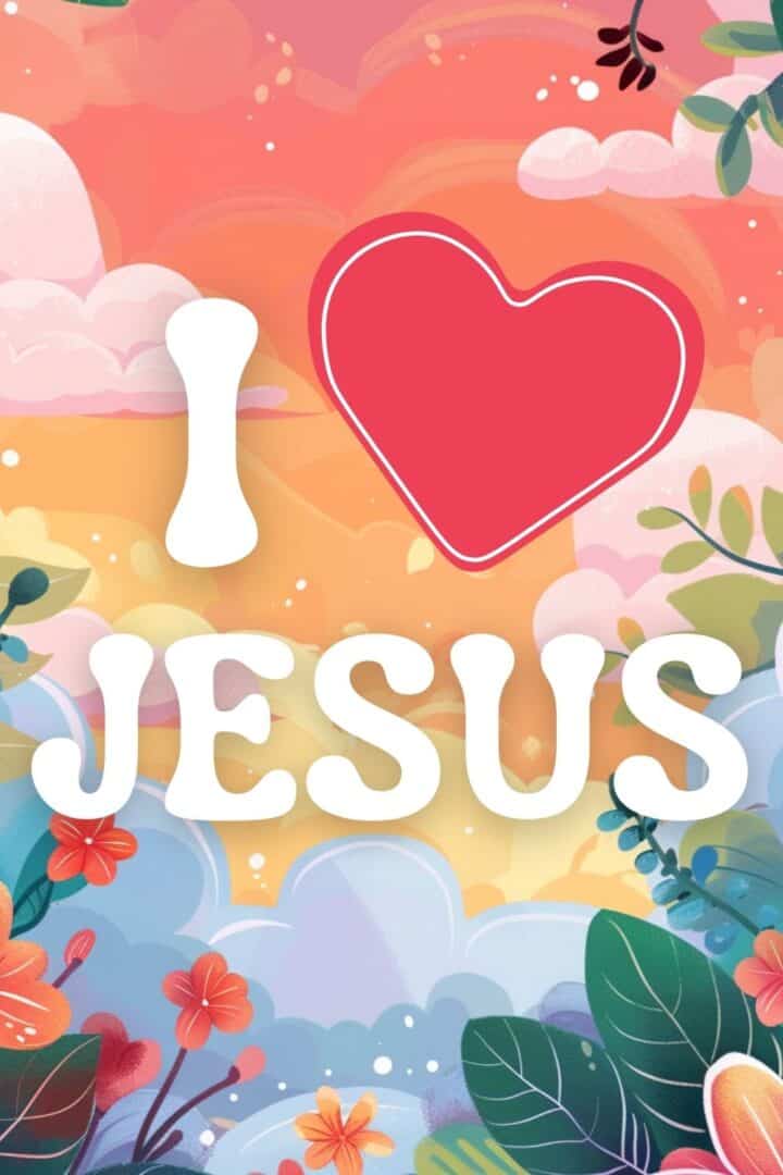 20 Free "I Love Jesus" Images | Think About Such Things