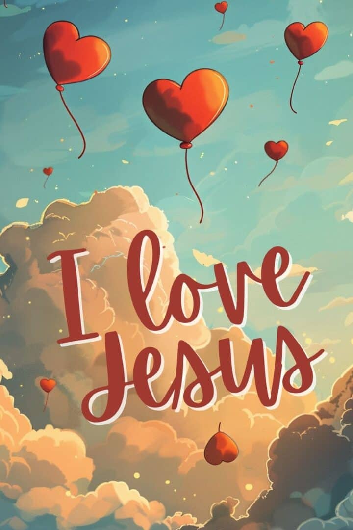 20 Free "I Love Jesus" Images | Think About Such Things