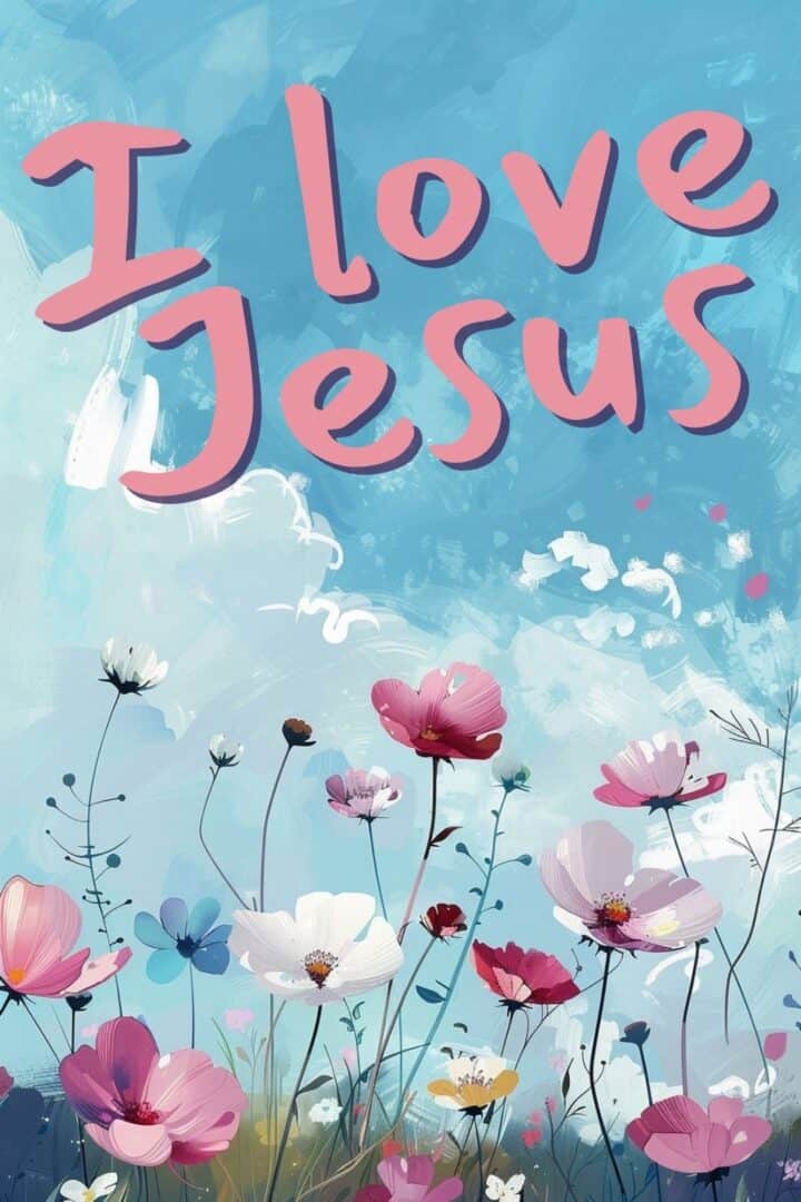 20 Free "I Love Jesus" Images | Think About Such Things