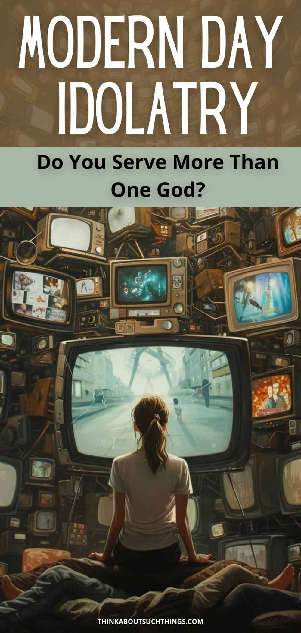 Modern Day Idolatry: Do You Serve More Than One God? | Think About Such ...