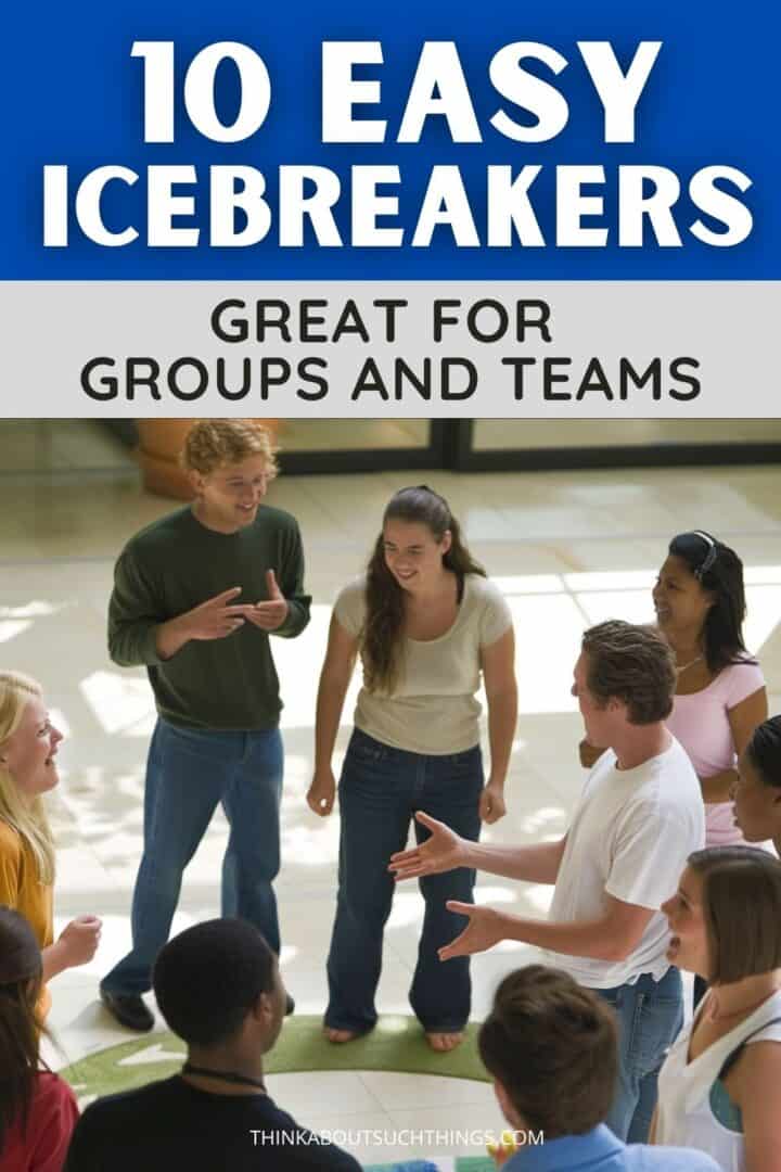 10 Fun & Easy Ice Breakers To Jazz Up Your Event | Think About Such Things