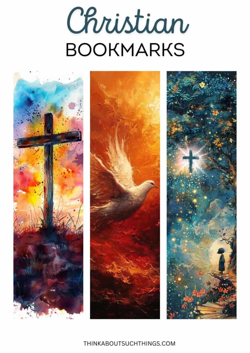 30 Free Christian Bookmarks You Can Print | Think About Such Things