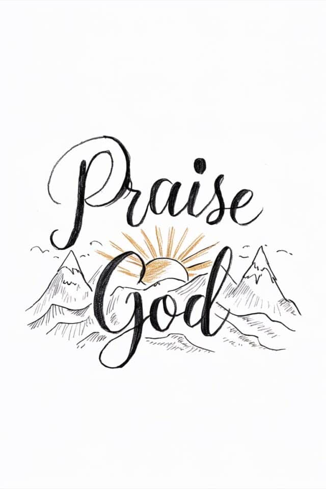 33 Creative Christian Drawings To Inspire You | Think About Such Things