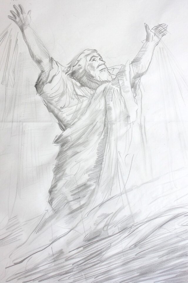 33 Creative Christian Drawings To Inspire You | Think About Such Things