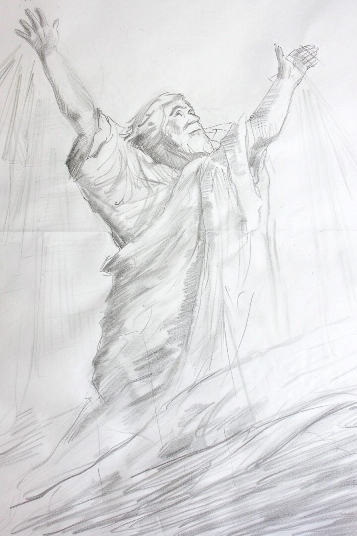 33 Creative Christian Drawings To Inspire You | Think About Such Things